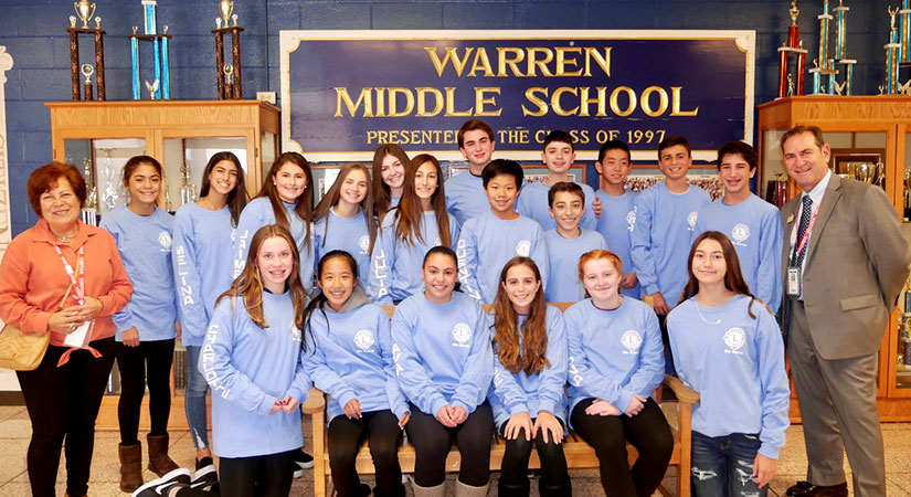 Warren Township Schools: WMS Welcomes New Peer Leaders